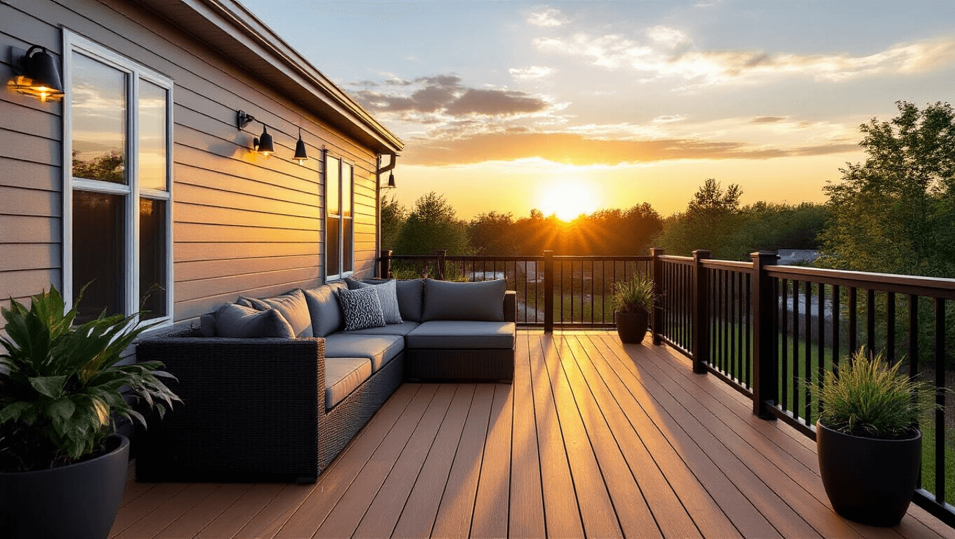 Transforming Your Mobile Home: The Ultimate Deck Design Guide - Venfe